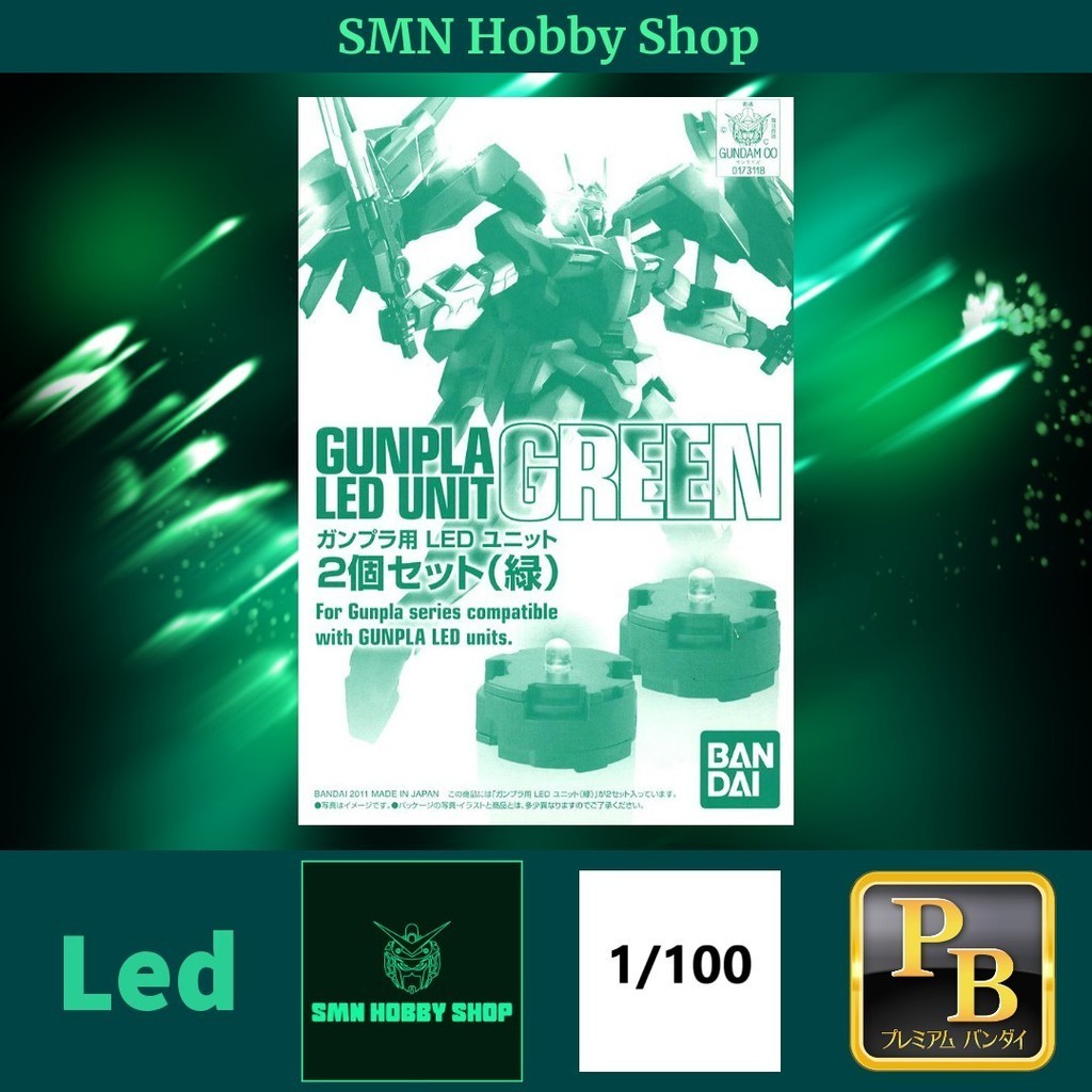 Gunpla Led Unit x2 Green Color For MG 1/100 Scale Gundam [Addon Effects ...