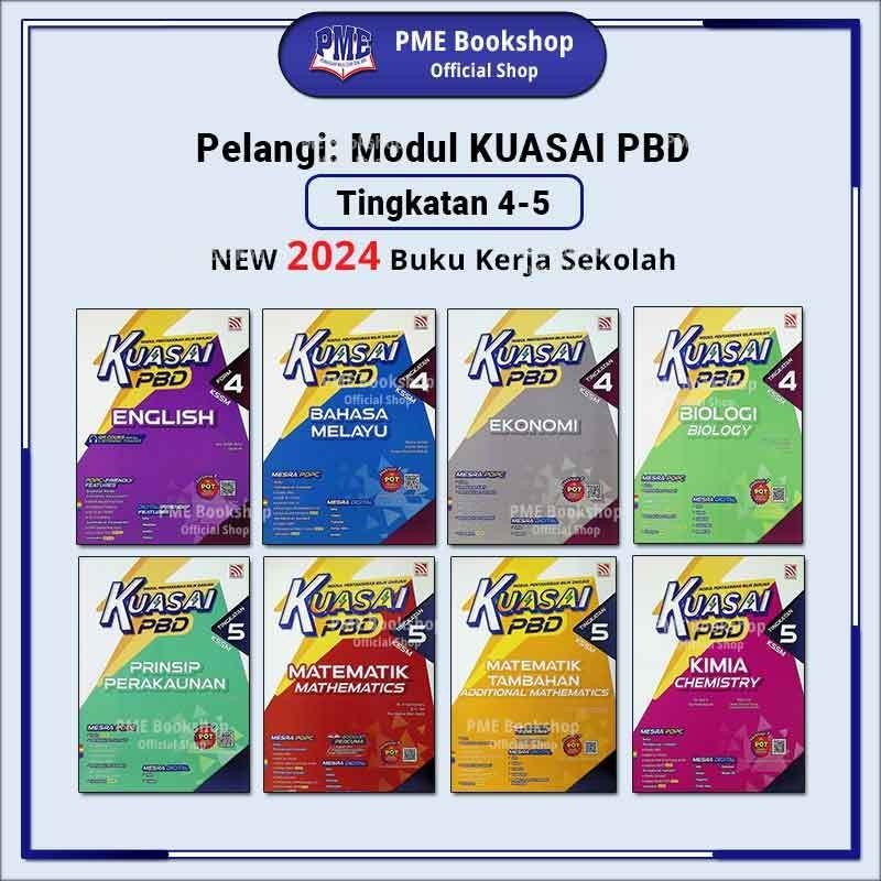 [pme Bookshop] 2024 Buku Sekolah Pelangi Modul Kuasai Pbd Spm Kssm