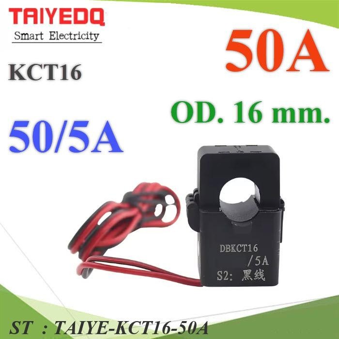 Coil Ct Kct16 Ratio 50a 5a Split Core Measures Open Electric Current