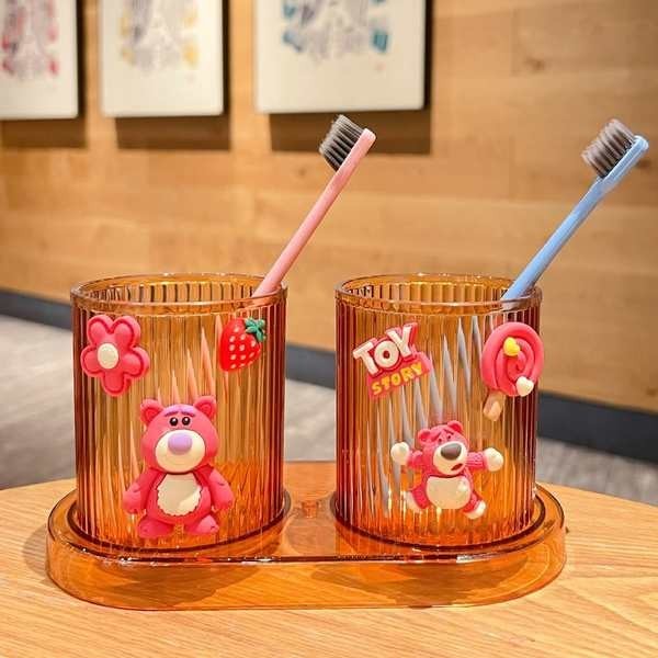 botol air botol air viral Kartun comel strawberi beruang ubat kumur ...