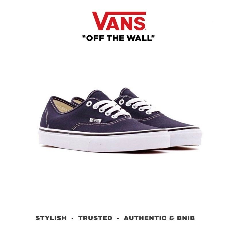 Vans Authentic Classic Night Sky True White Original | Shopee Malaysia