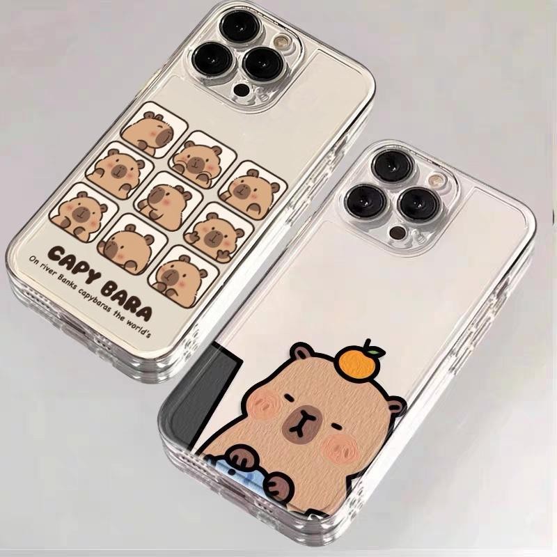 Cute Capybara Casing For Redmi A3 12 13C 12C 10C 9C 9C 9A 10 9 A1 K40 ...