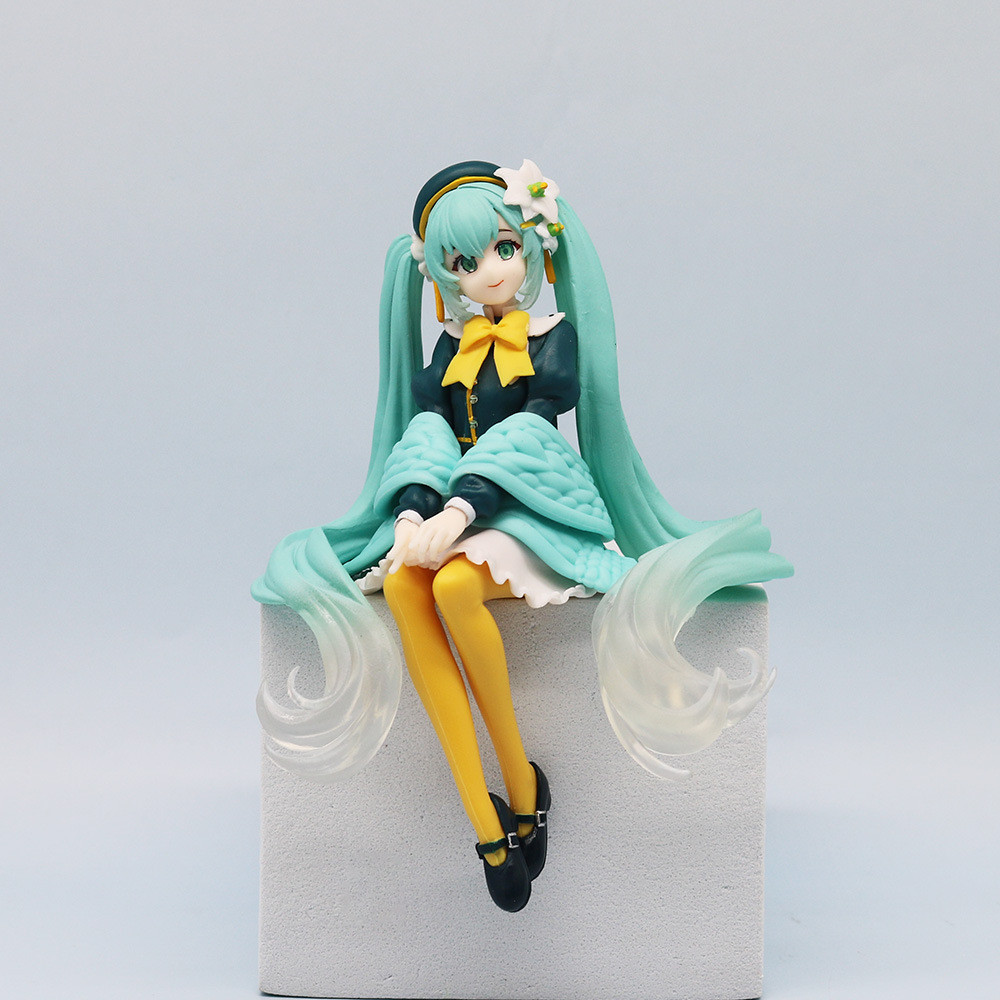 14.5cm Hatsune Miku Lily Fairy Sitting Posture Two-Dimensional ...