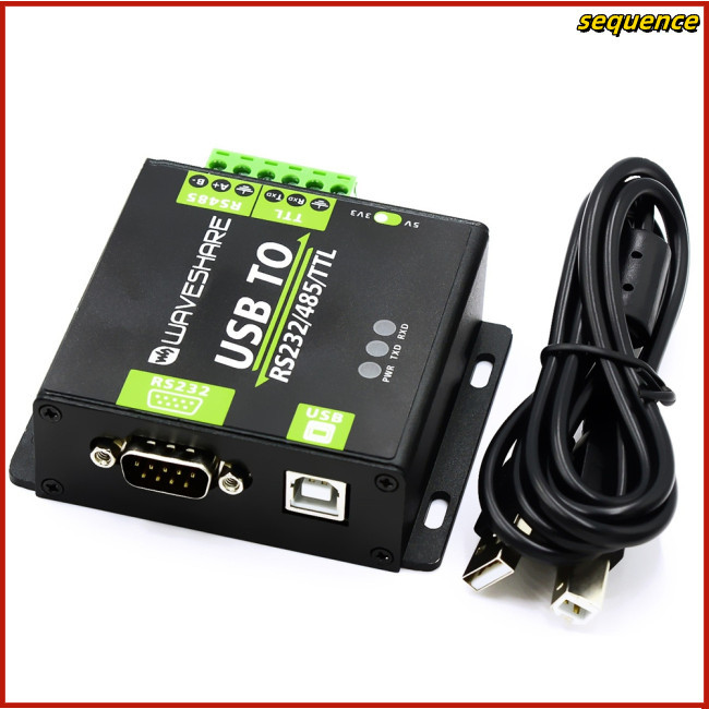 Se Usb To RS232/RS485/TTL UART Communication Module Serial Port Bidirectional Industrial ...