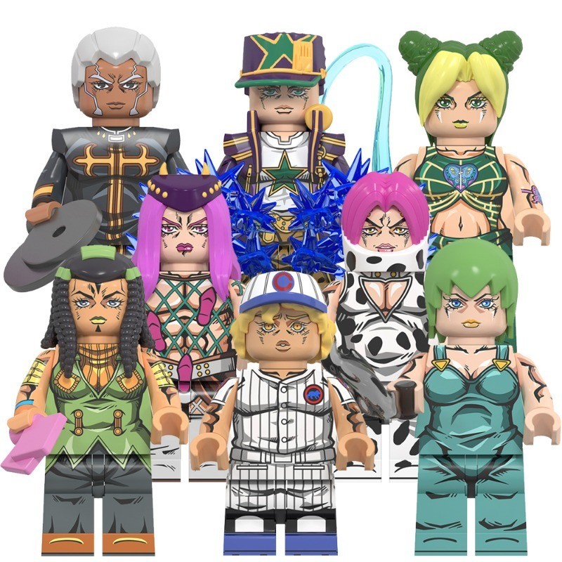 JOJO Anime Enrico Pucci Jolyne Cujoh Kujo Jotaro Emporio Alnino Narciso ...