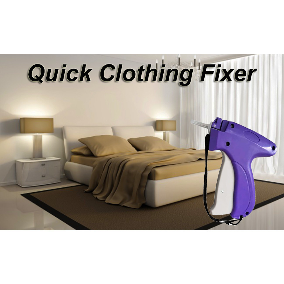 Quick Clothing Fixer,Quilt Tacking Gun, Mini Stitchy Gun,Micro Stitch ...