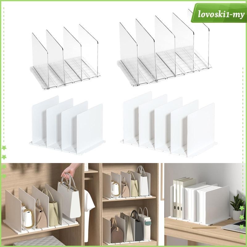 [LovoskibcMY] Multifunctional Closets Shelf Separator Smooth Edges ...