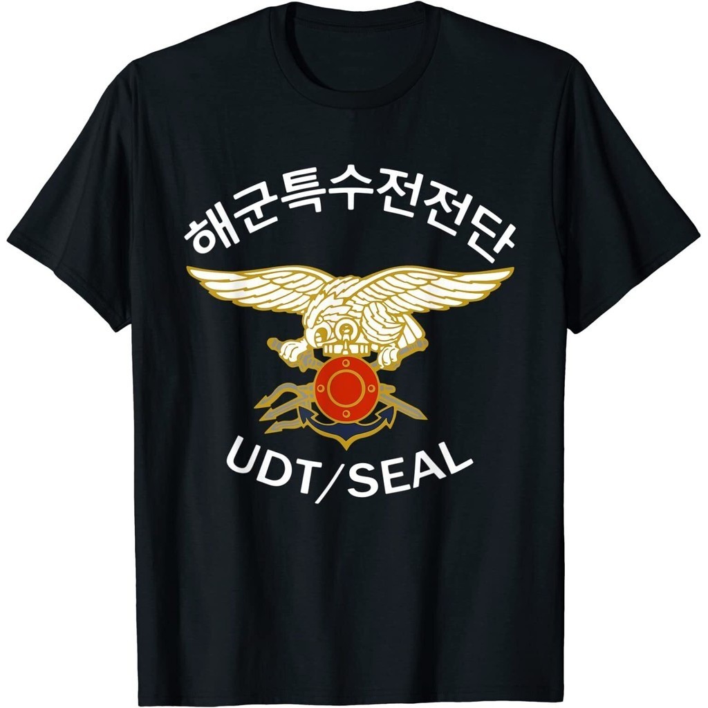 New Limited South Korean Navy Special Forces Udt Seal T-Shirt | Shopee ...