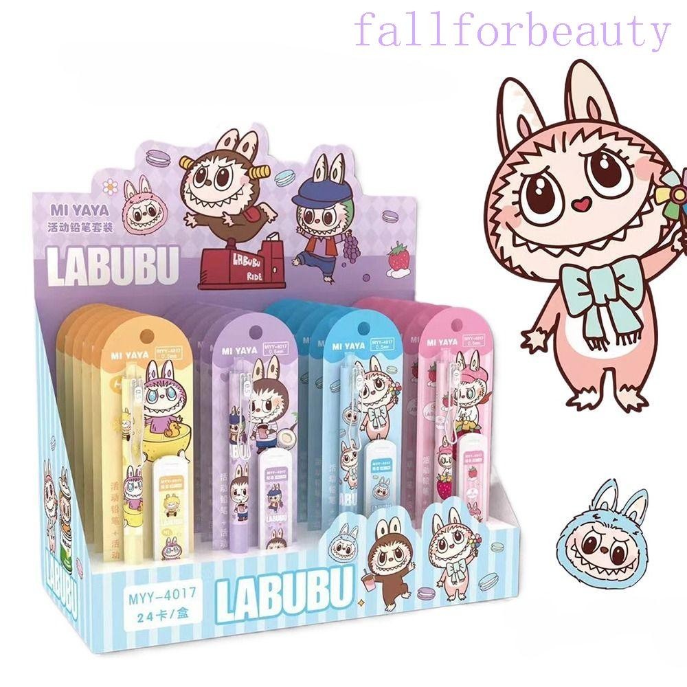 FALLFORBEAUTY Labubu Mechanical Pencil Set, Writing Press Pencil With ...