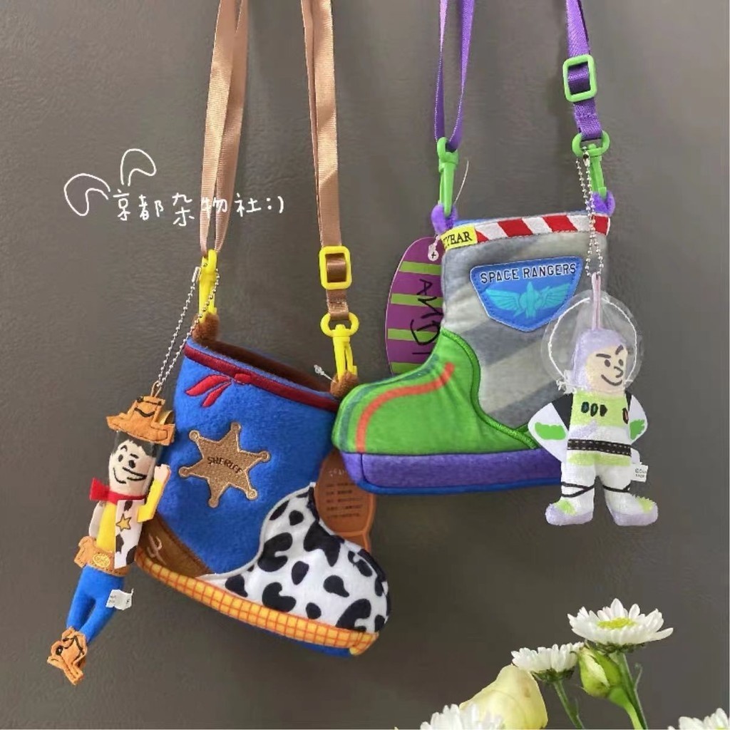 Buzz Lightyear Rain Boot Bag Woody Boot Bag Shoulder Messenger Bag Toy ...