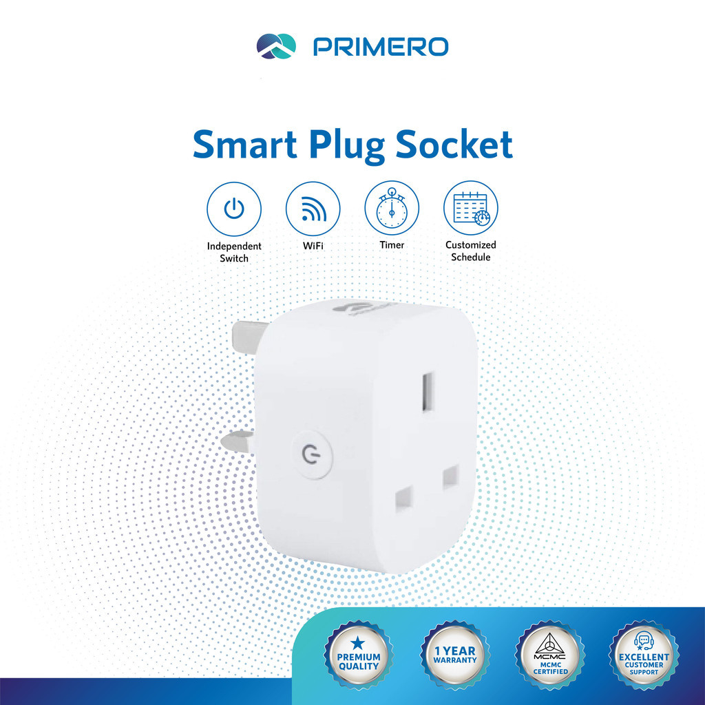 PRIMERO Smart Plug Socket | Shopee Malaysia
