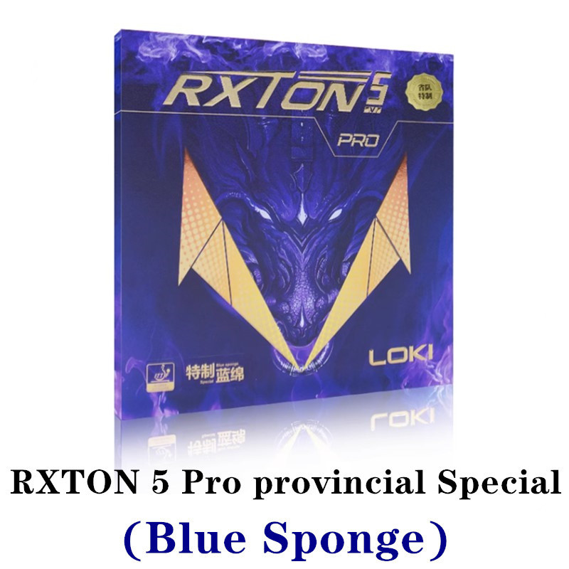 LOKI RXTON 5 Pro provincial Special Table Tennis Rubber (Sticky rubber ...