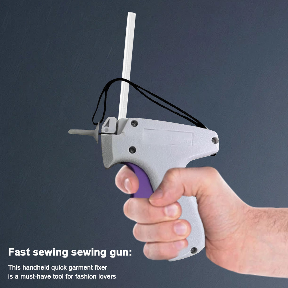 #L Mini Stitch Hemming Gun for Clothes Garment Sewing Tool Quick Stitch ...