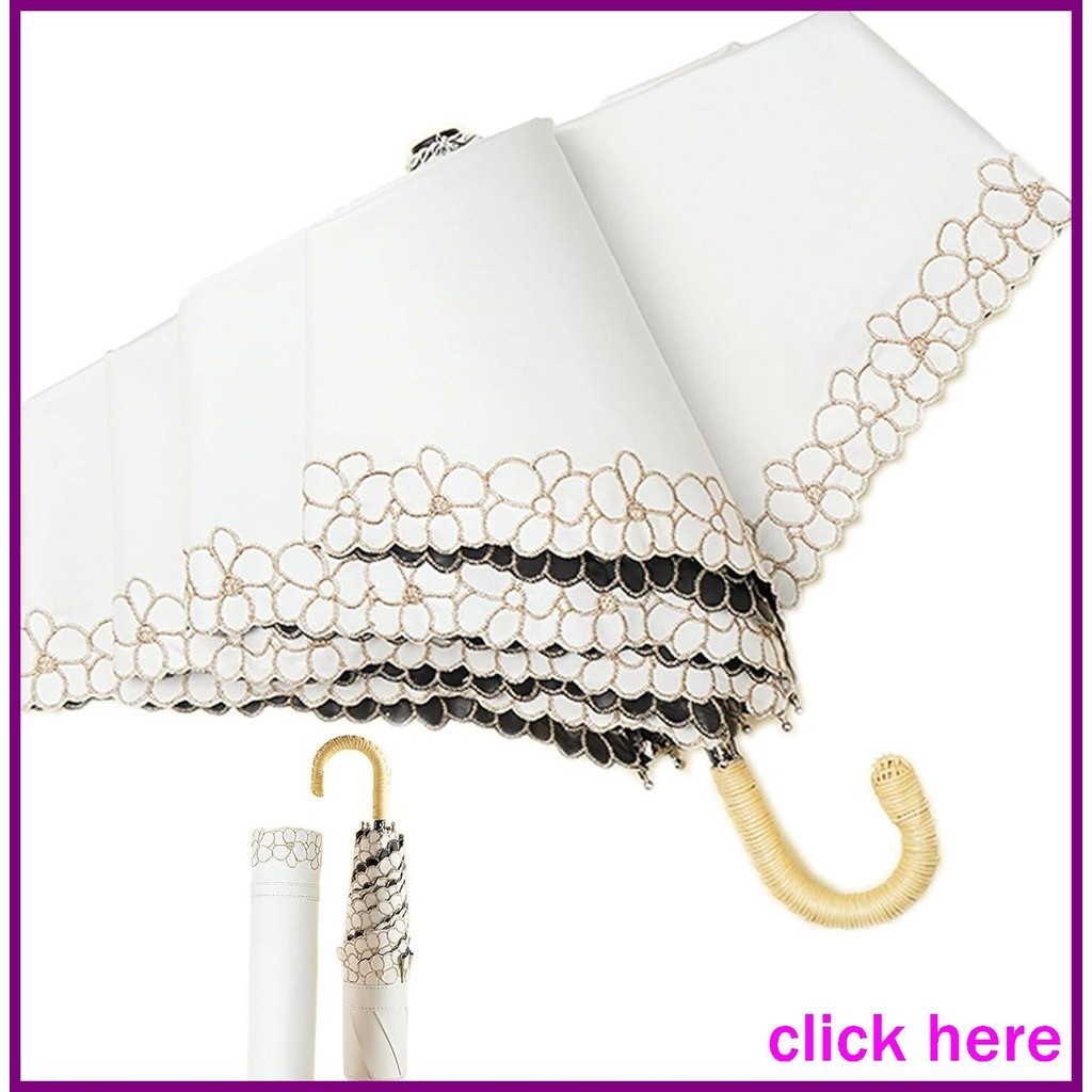 [click here]Parasol Folding Umbrella, Ultra Lightweight, 174g/194g, UV Protection, Heat ...