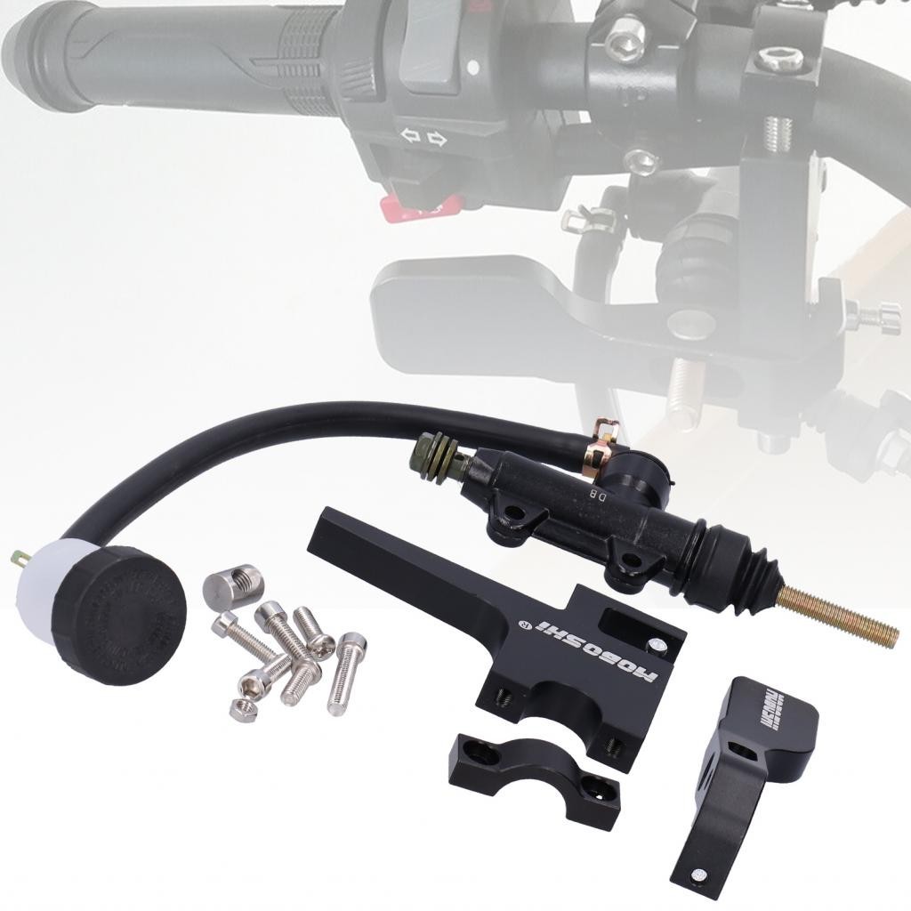 Ssrroo 7/8in Motorcycle Clutch Thumb Brake Lever Rear Master Pump ...