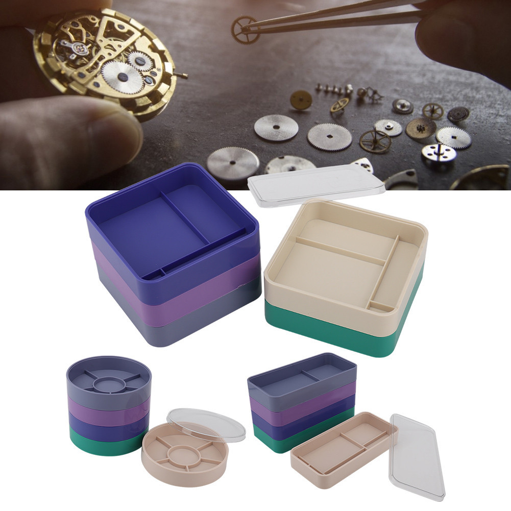 5 Layer Watch Parts Storage Box Tools For Screw Component Movement Har ...