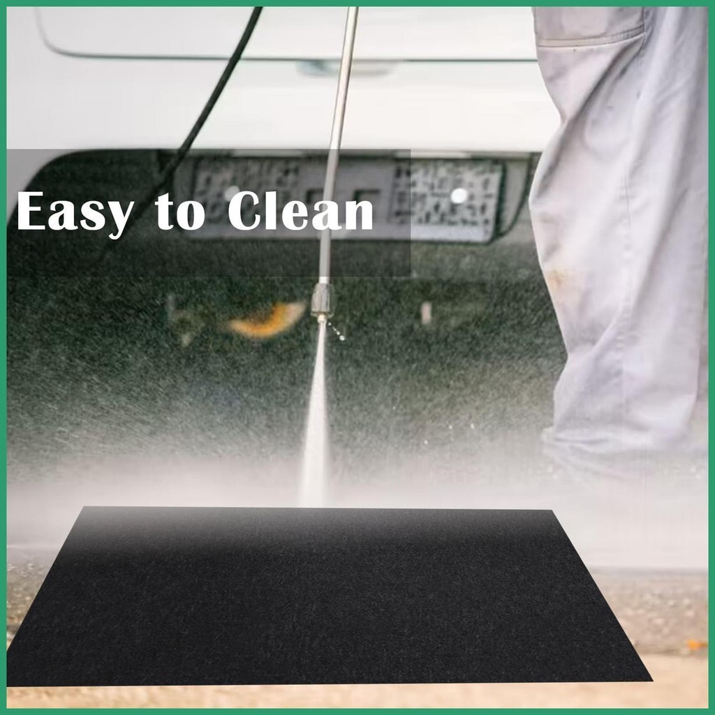 Floor Oil Spill Mat Non-Slip Oil Spill Floor Protector Under Car Mat ...