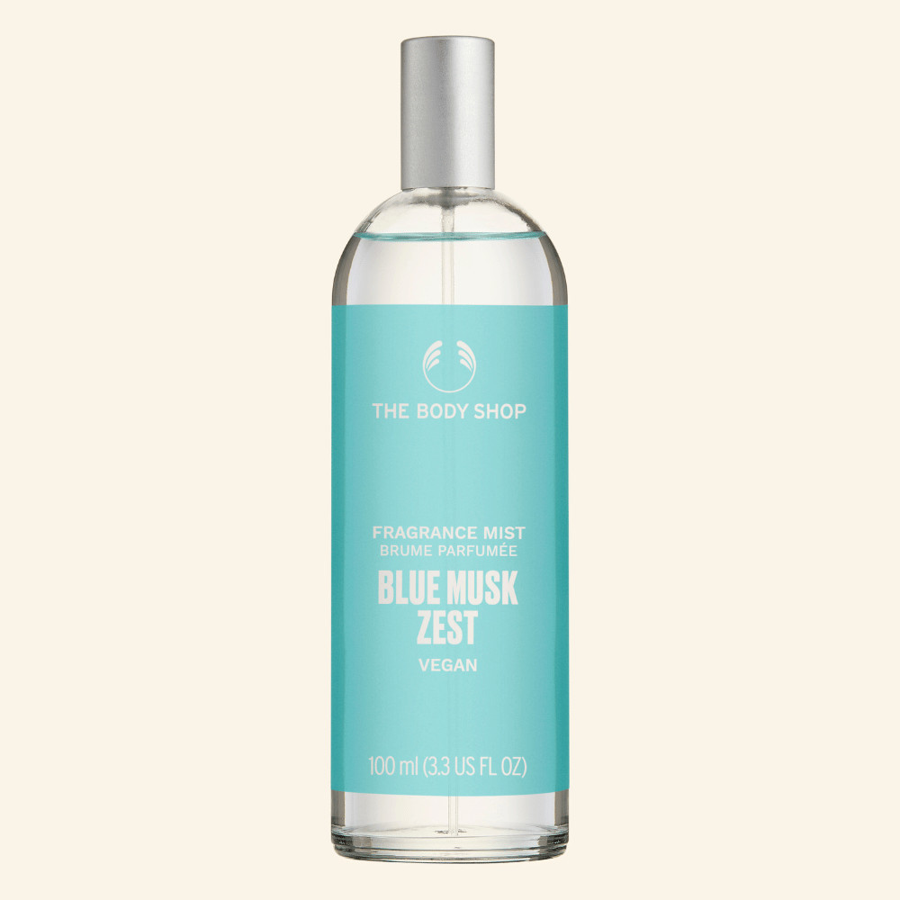 The Body Shop Blue Musk Zest Fragrance Mist (100ml) | Shopee Malaysia