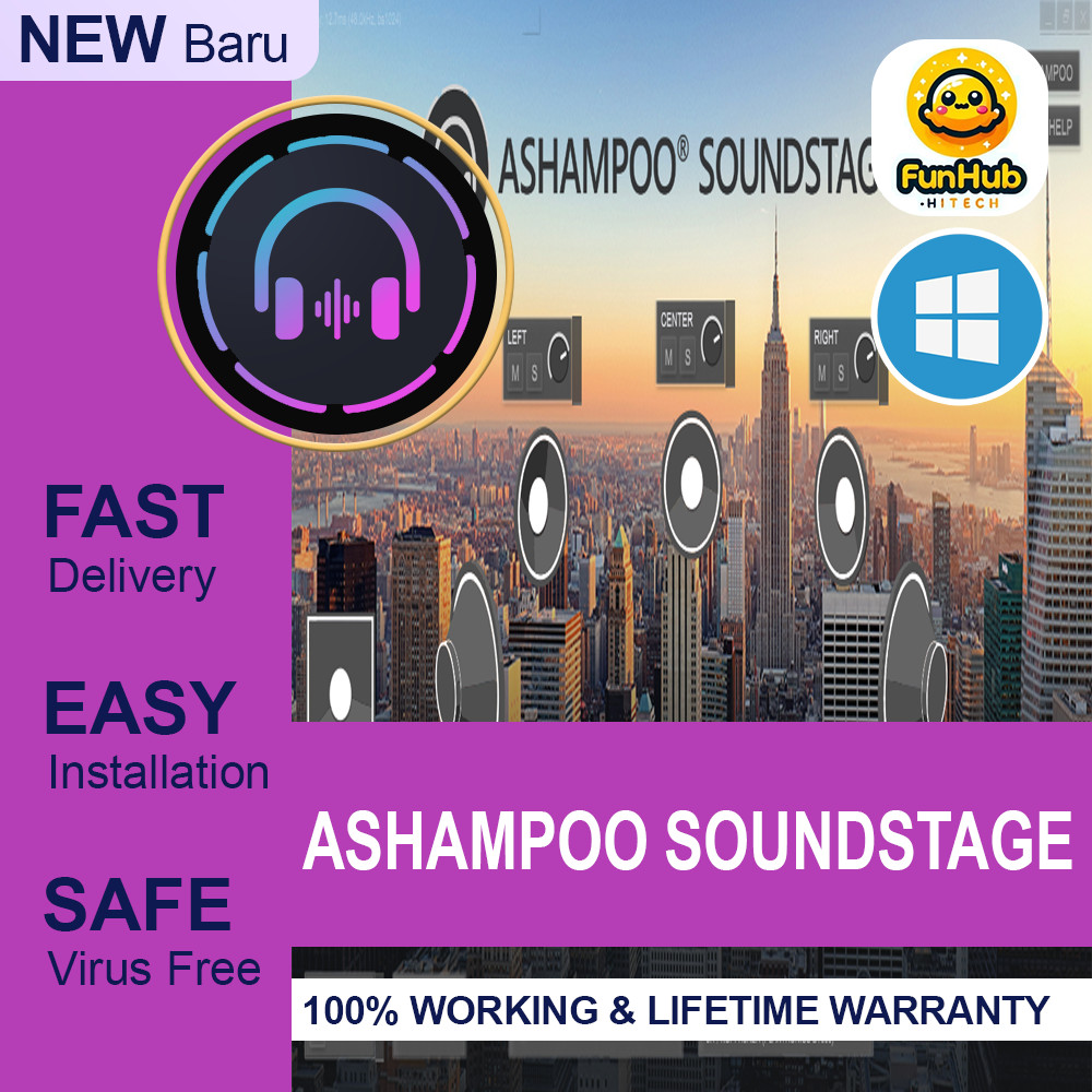 ASHAMPOO SOUNDSTAGE ⭐ Full Version ⭐ Windows PC Software | Lifetime ...