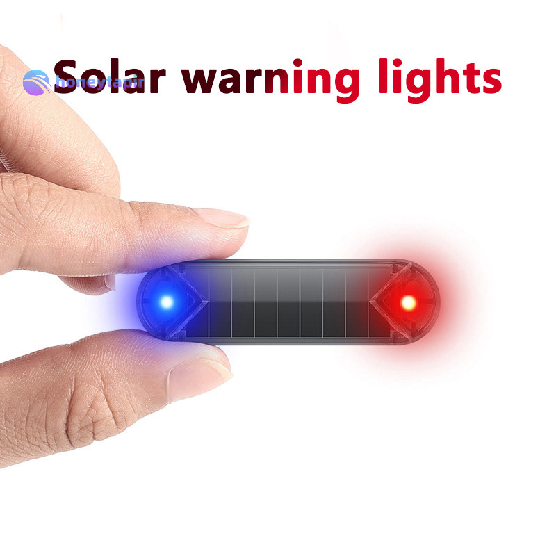 honeytapir Solar Warning Light Car Rear Collision Prevention Free ...