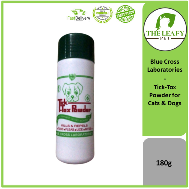 Blue Cross Laboratories Tick - Tox Powder For Cats & Dogs ( Flea & Tick ...