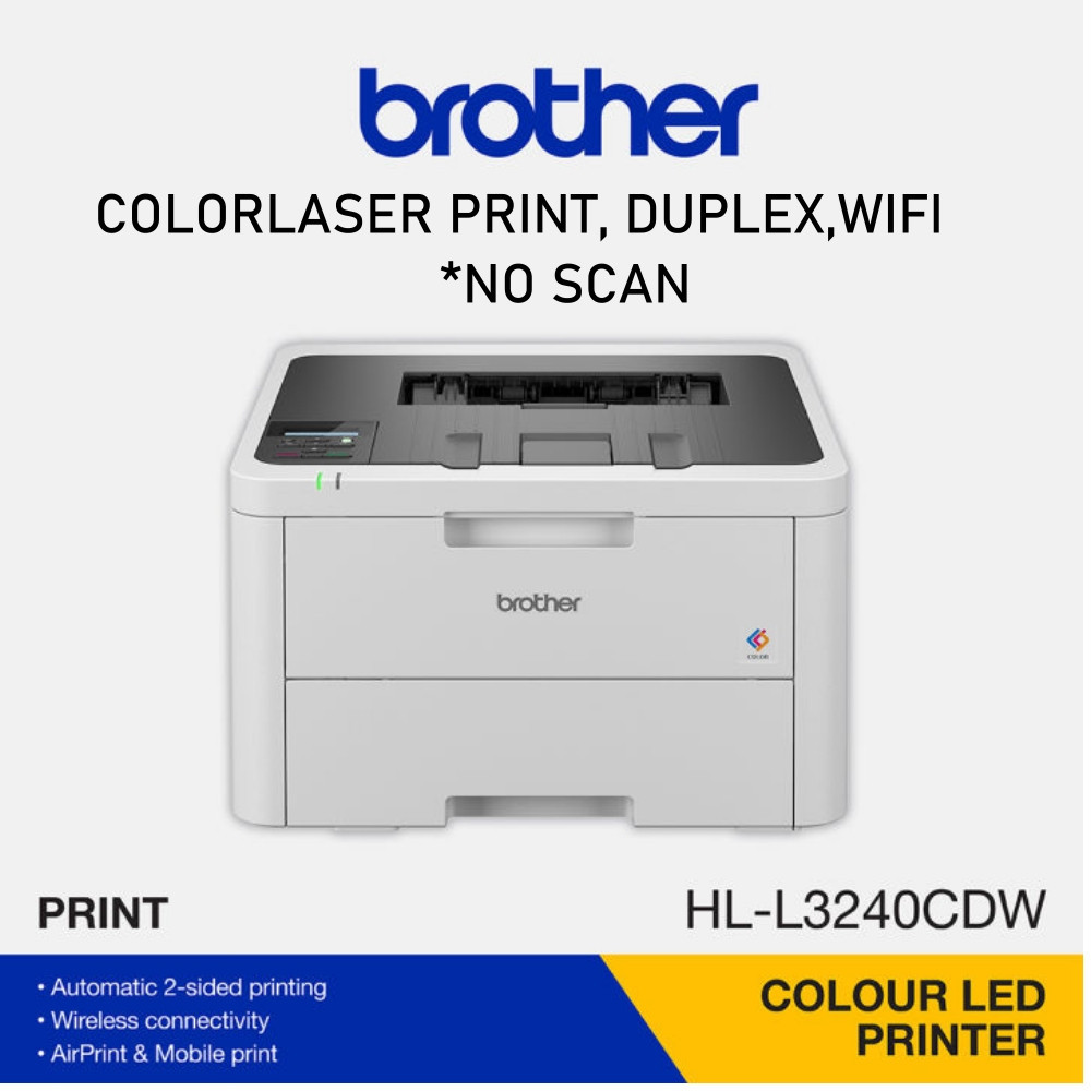 Brother HL-L3240CDW L3240CDW HL-L3230CDN Duplex Colour LED L3230CDN Printer L3230. COLOR LASER ...