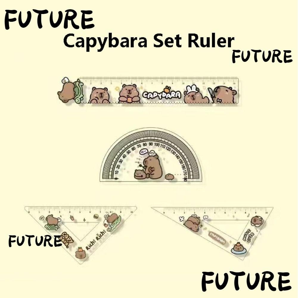 HL-FUTU 1 Set Metric Ruler, High Appearance Capybara Measuring Too ...