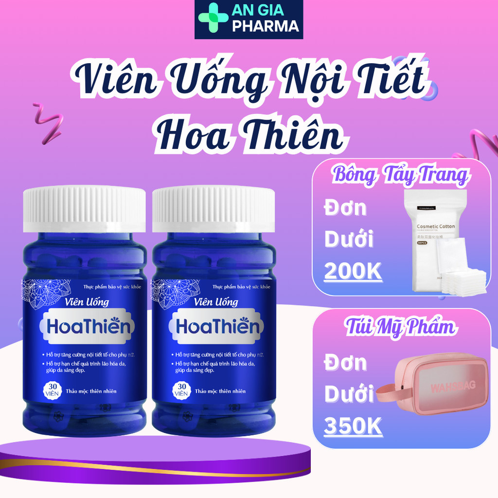 Hoa Thien Female Hormonal Balanced Oral Tablet [Box Of 30v] The Secret To Young And Beautiful ...