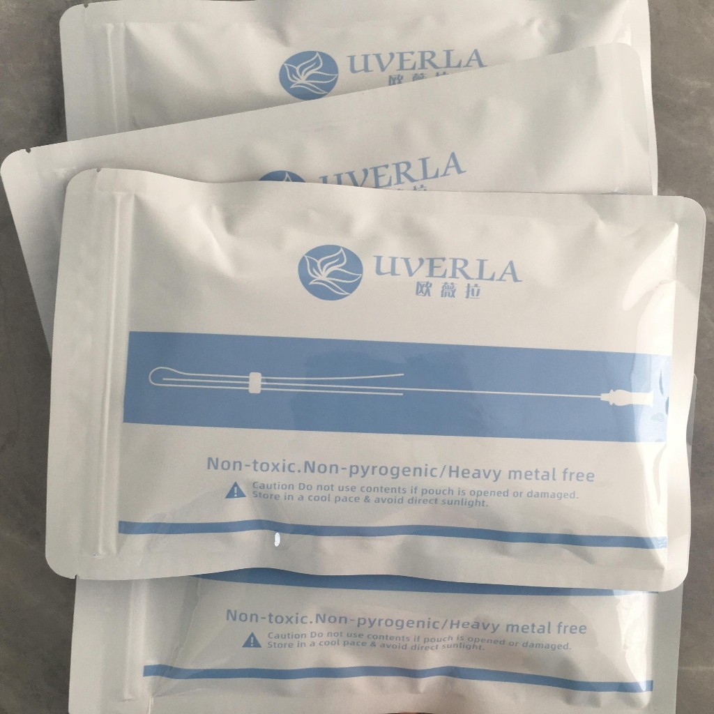 UVERLA pdo pcl 18g 100mm FISHBONE CONE THREAD Korea absorbable pdo ...