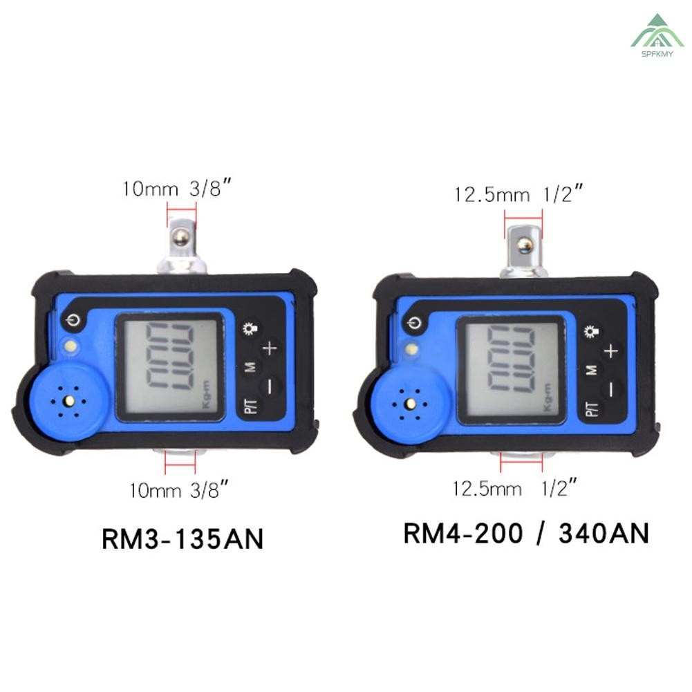 Portable Big Screen Digital Display Torque Meter Backlight Function ...