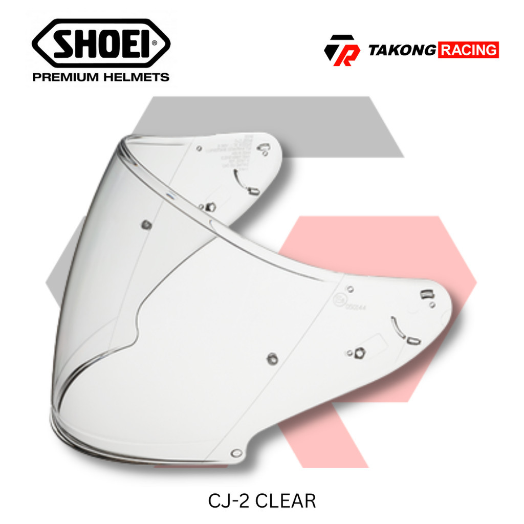 SHOEI Helmets CJ-2 Visor (J Cruise) | Shopee Malaysia