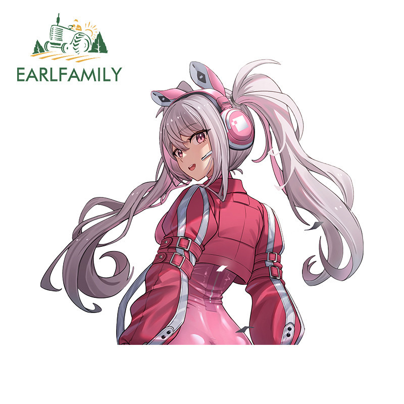 EARLFAMILY 13cm x 11.5cm NIKKE The Goddess Of Victory Pink Girl Car ...