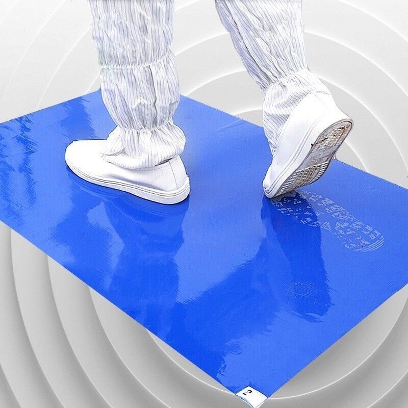 Sticky Dust Pad Tear-Off Sticky Dust Foot Pad Clean Room Workshop ...