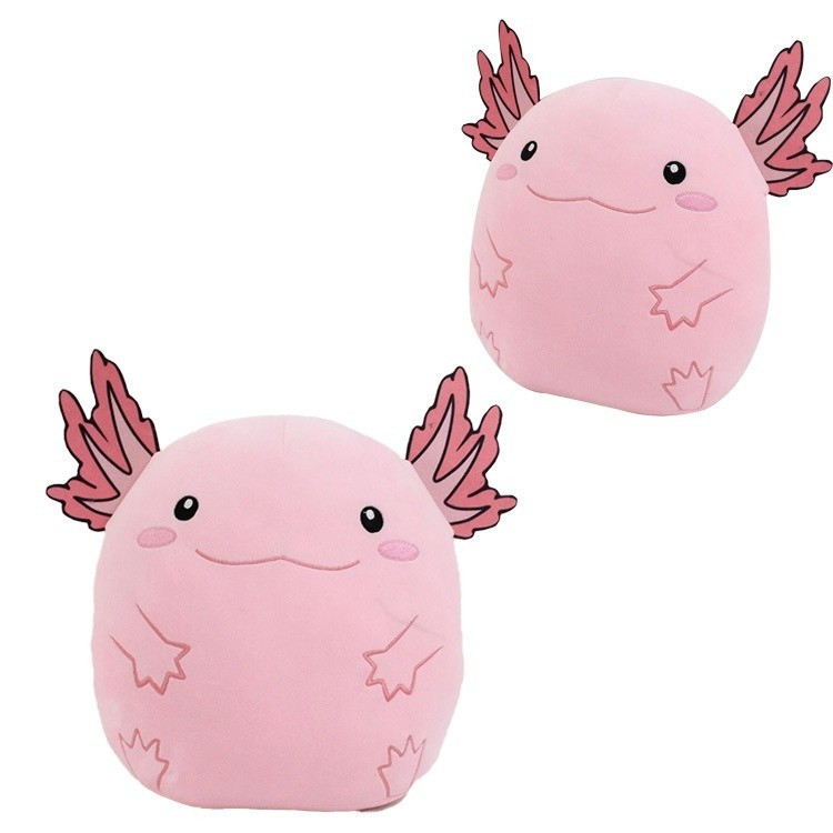 Axolotl Plush Toy plush Cute Hexagonal Dinosaur Fish Figurine Axolotl ...