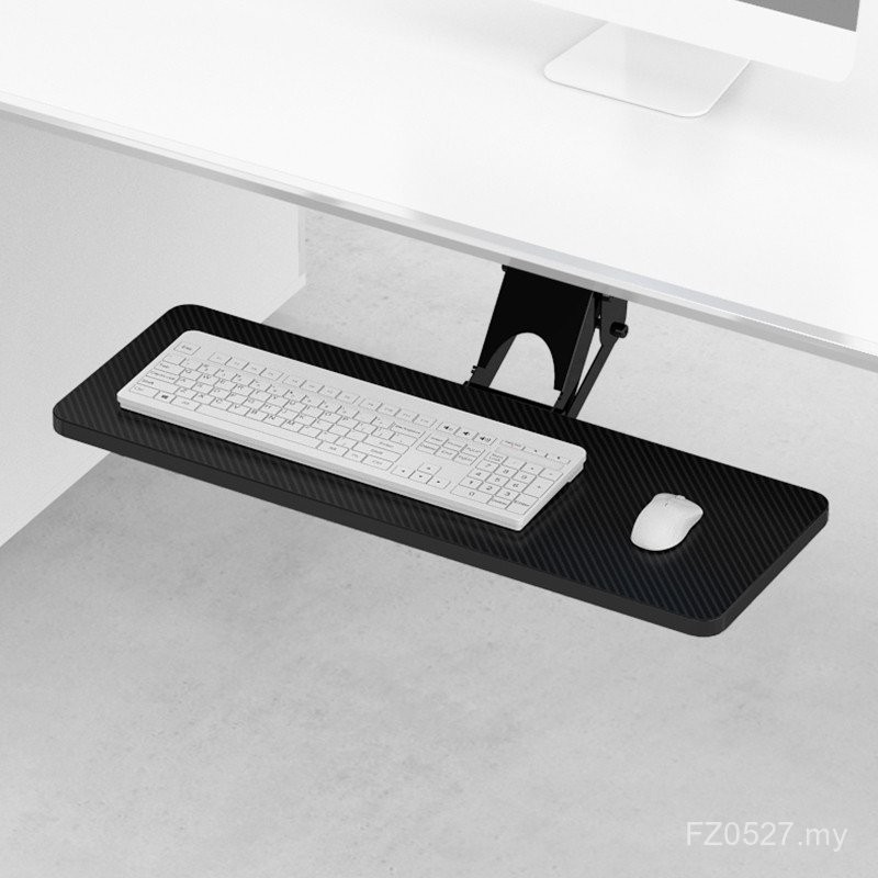 Slide Rail Computer Desk Keyboard Keyboard Stand Bracket Tray Rotating ...