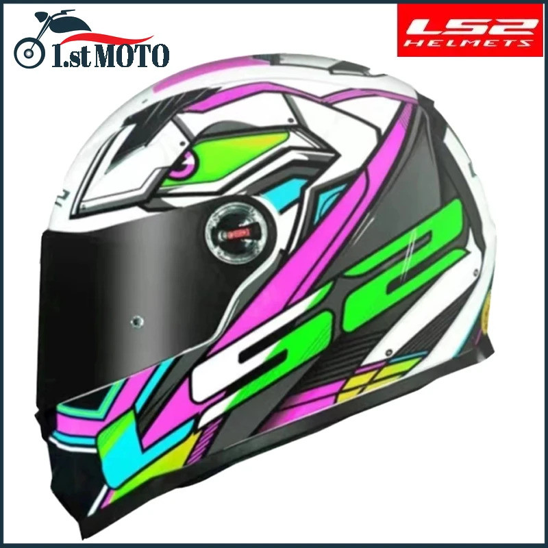 Original LS2 FF358 Motorcycle Helmet Sharp Certification Capacetes LS2 ...