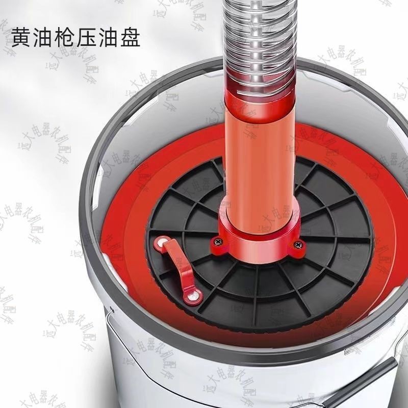 [Ready Stock] Dual Interface Grease Gun Oil Suction Pan Pressure Grease ...