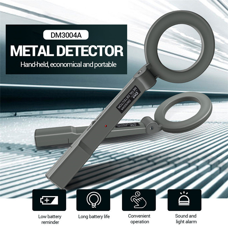 Professional Handheld Metal Detector | Adjustable Sensitivity Security ...