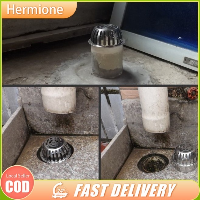 304 Stainless Steel Drain Floor Dome Drain Lock Gutter Guard Strainer ...