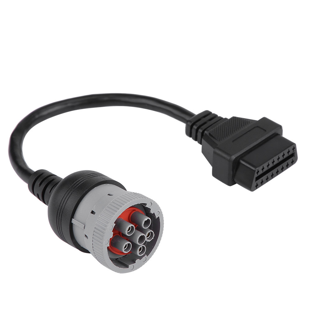 [LMC] Truck Diagnose Interface Female 16 Pin OBD2 6 Pin Adapter Cable ...
