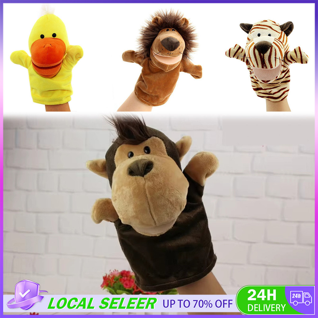 Puppet Hand Animal Cute Soft Toys Hand Glove Plush Doll Story Telling ...