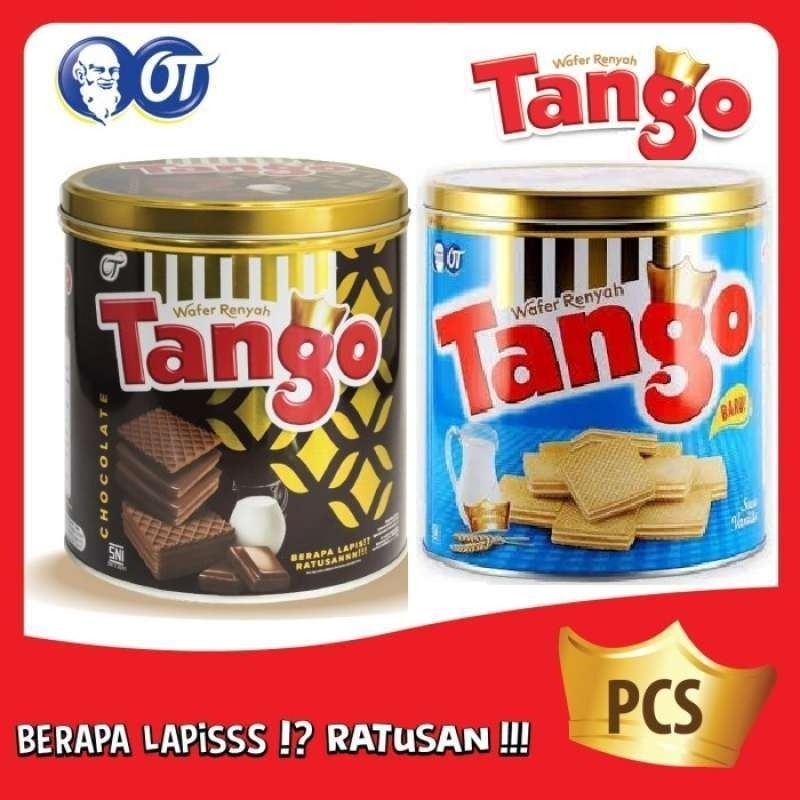 Tango Wafer Rasa Cokelat/Vanilla kemasan Kaleng. | Shopee Malaysia