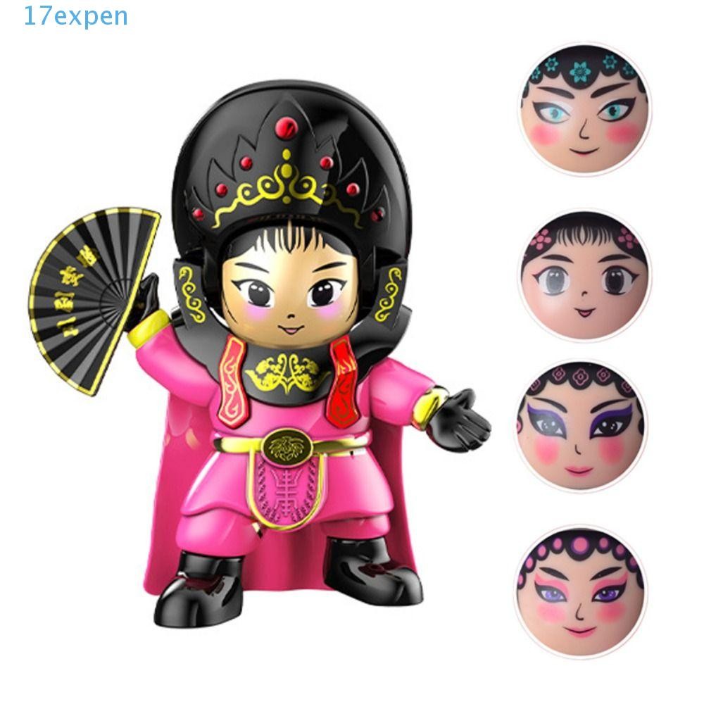 EXPEN Opera Face Changing Doll, Face Change Sichuan Opera Face Changing ...