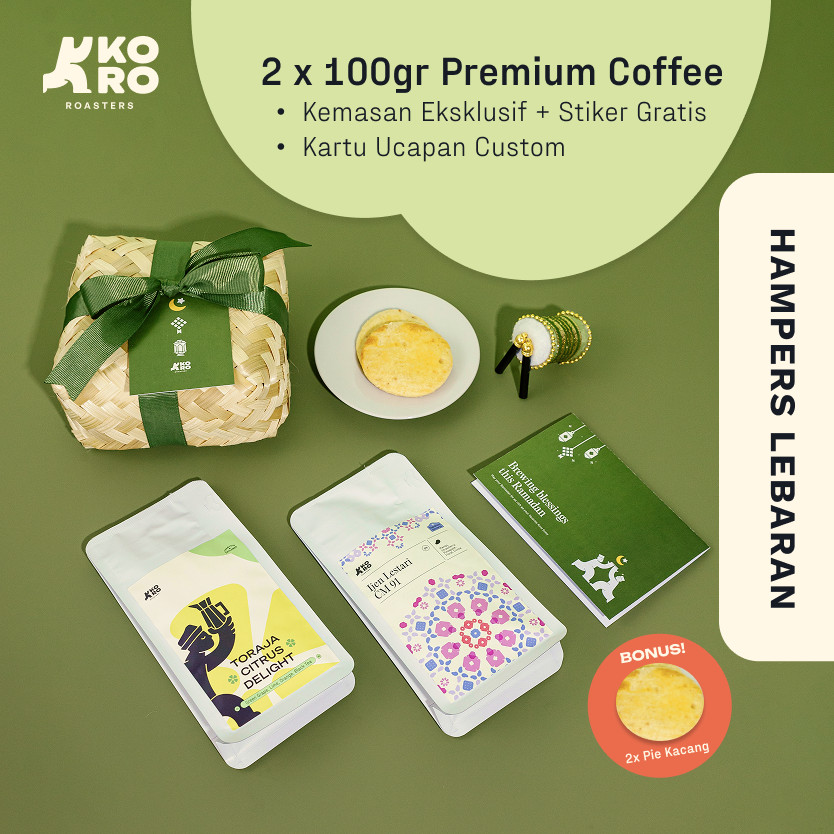KORO ROASTERS Eid Hampers | Idul Fitri Premium Coffee Parcel - 2 Packs of Single Origin Coffee ...