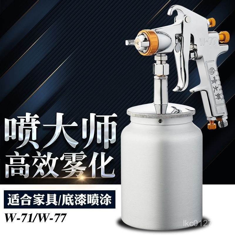 Spray Paint Gun Pneumatic Spray Car Spray Gun Master w71 Upper Lower ...