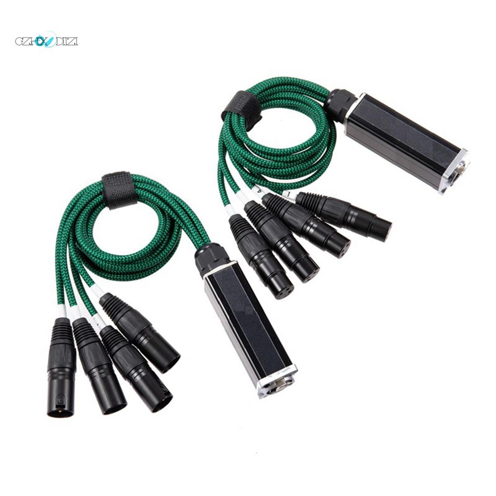 1Pair 4-Channel 3-Pin XLR/ to Ethercon RJ45 Ethernet Extender DMX512 ...