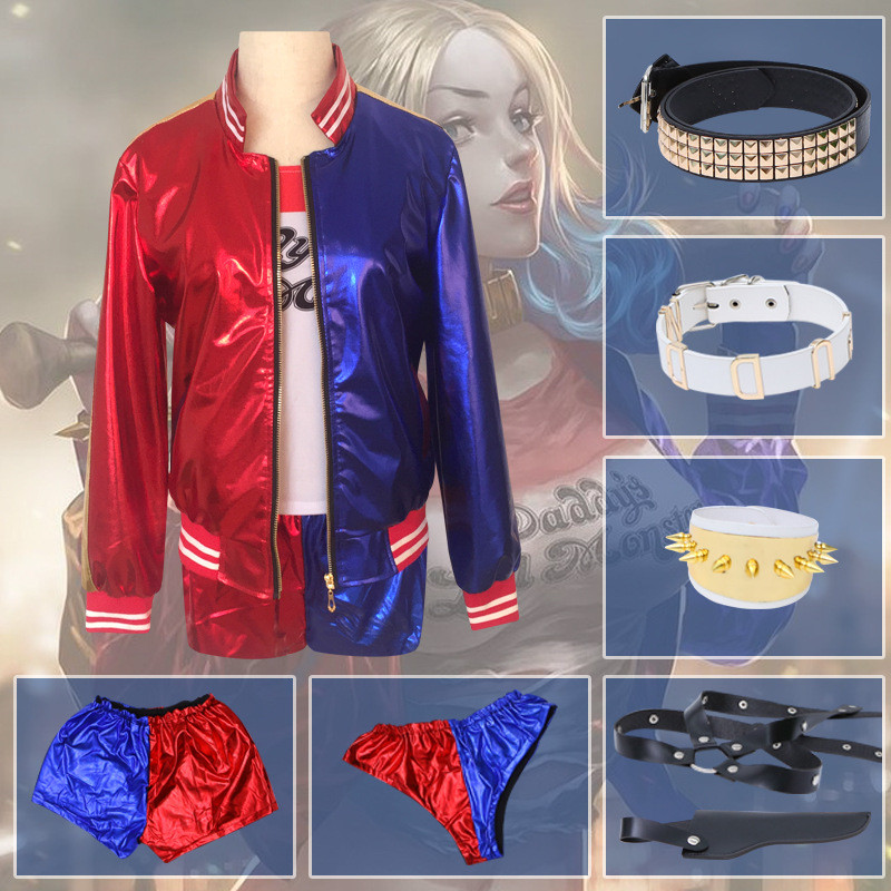 Suicide Squad cos Harley Quinn HrleyQuinn Harley Quinn cosplay Costume ...
