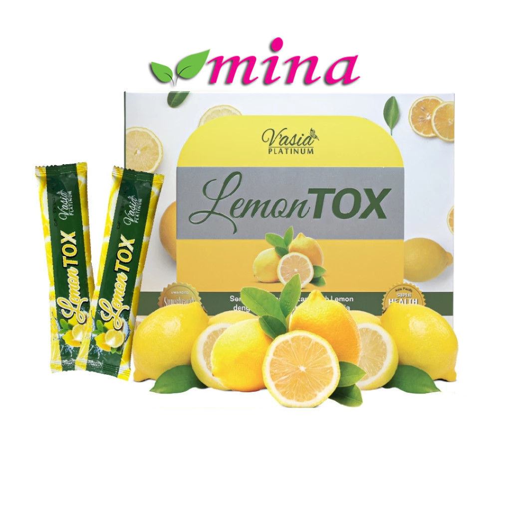 VASIA Lemon Tox 10s Lemontox Teh Hijau Green Tea Halia Ginger | Shopee Malaysia
