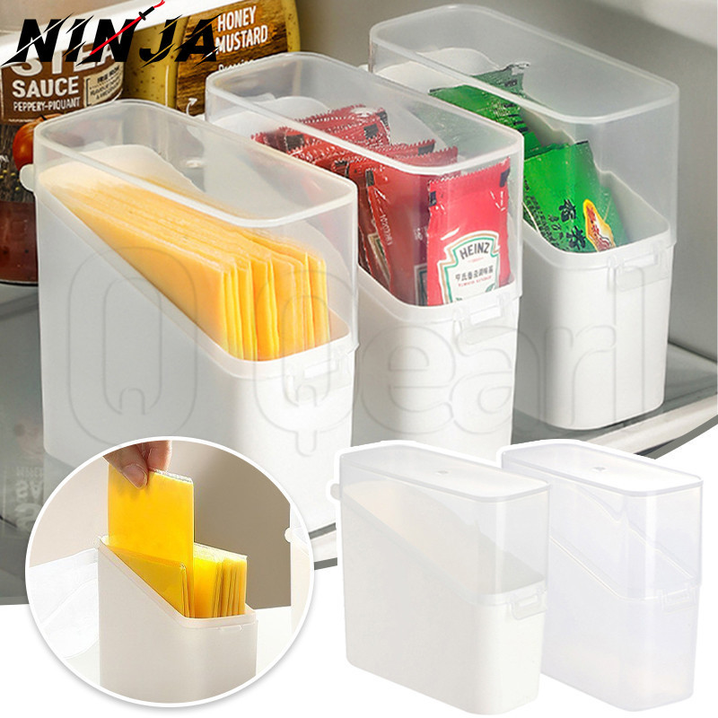 Fridge Side Door Fresh-keeping Box - Flip-top Snap-on Type Container ...