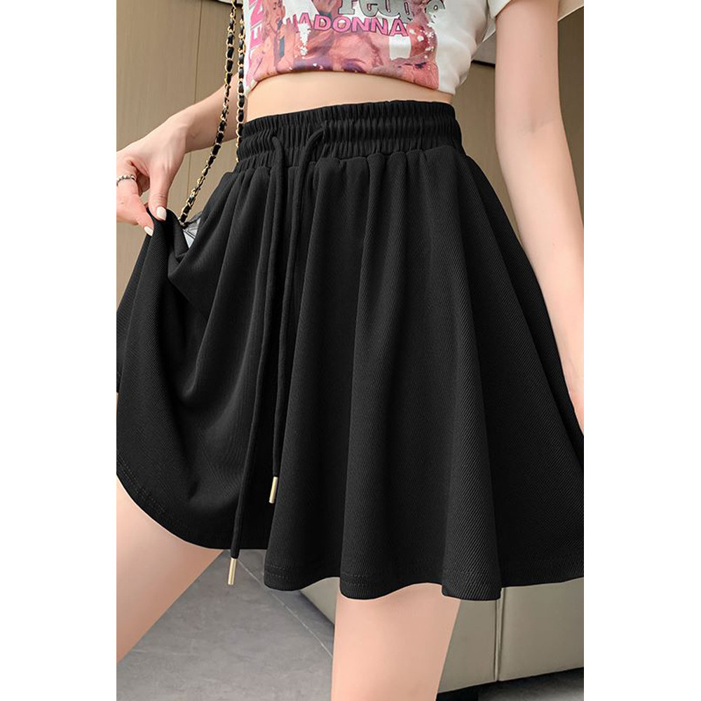Pleated Casual Large Size Slimmer Look Shorts Collection Girls Body ...